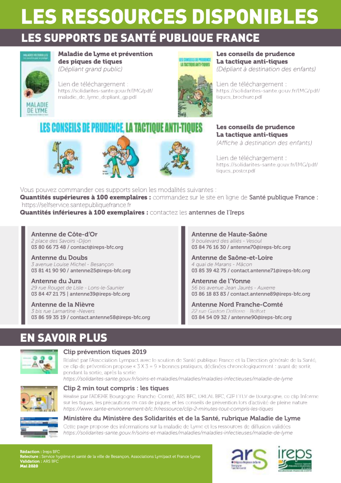 Fiche pratique créée par ARS/IREPS Bourgogne-Franche-Comté ...