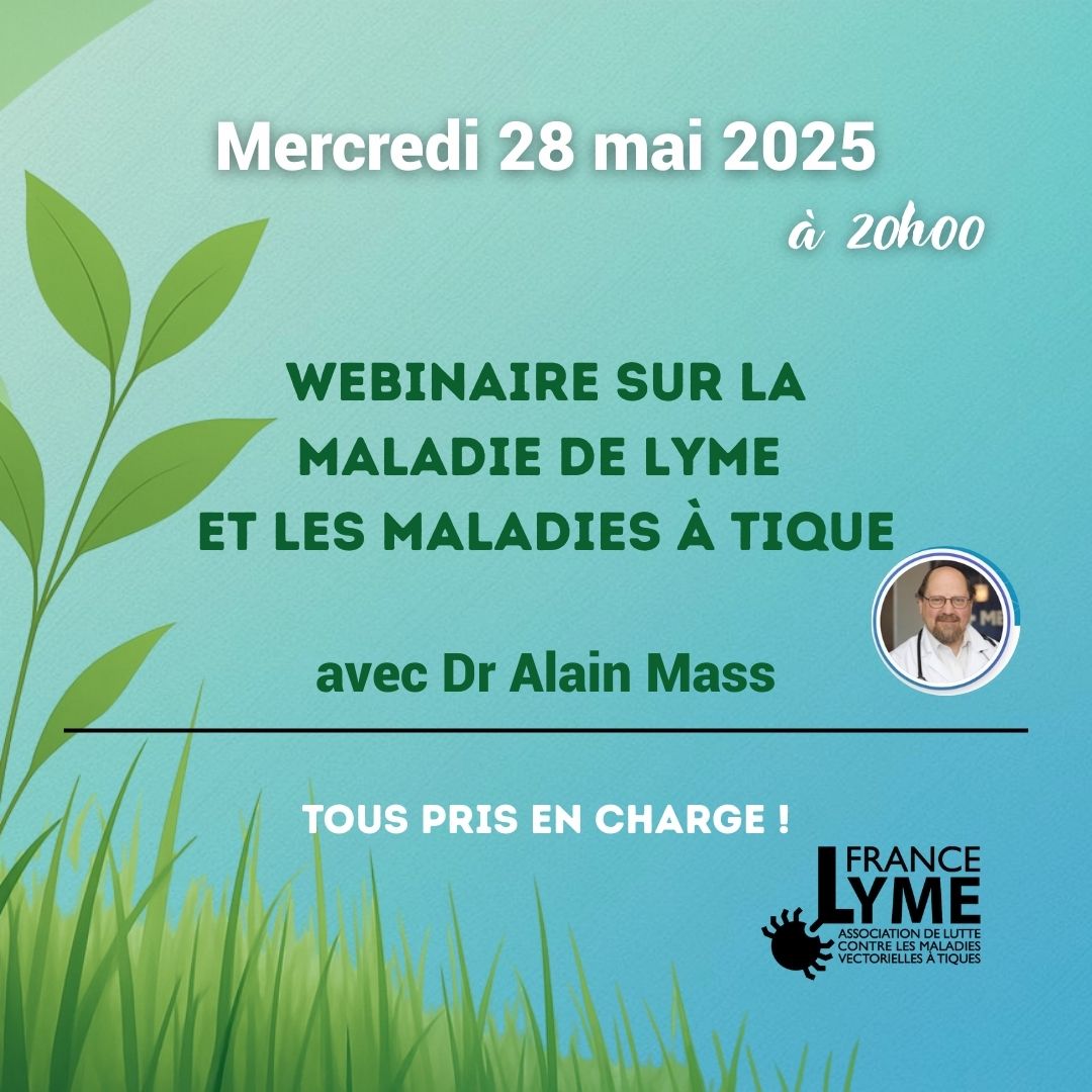 Webinaire sur la maladie de Lyme et les maladies à tique avec le Dr ...